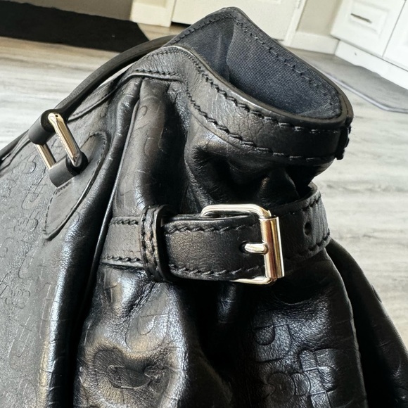 Gucci | Bags | Gucci Embossed Monogram Leather Tote | Poshmark